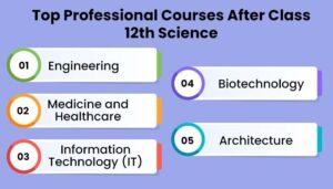 List of All Professional Courses After 12th In All Streams